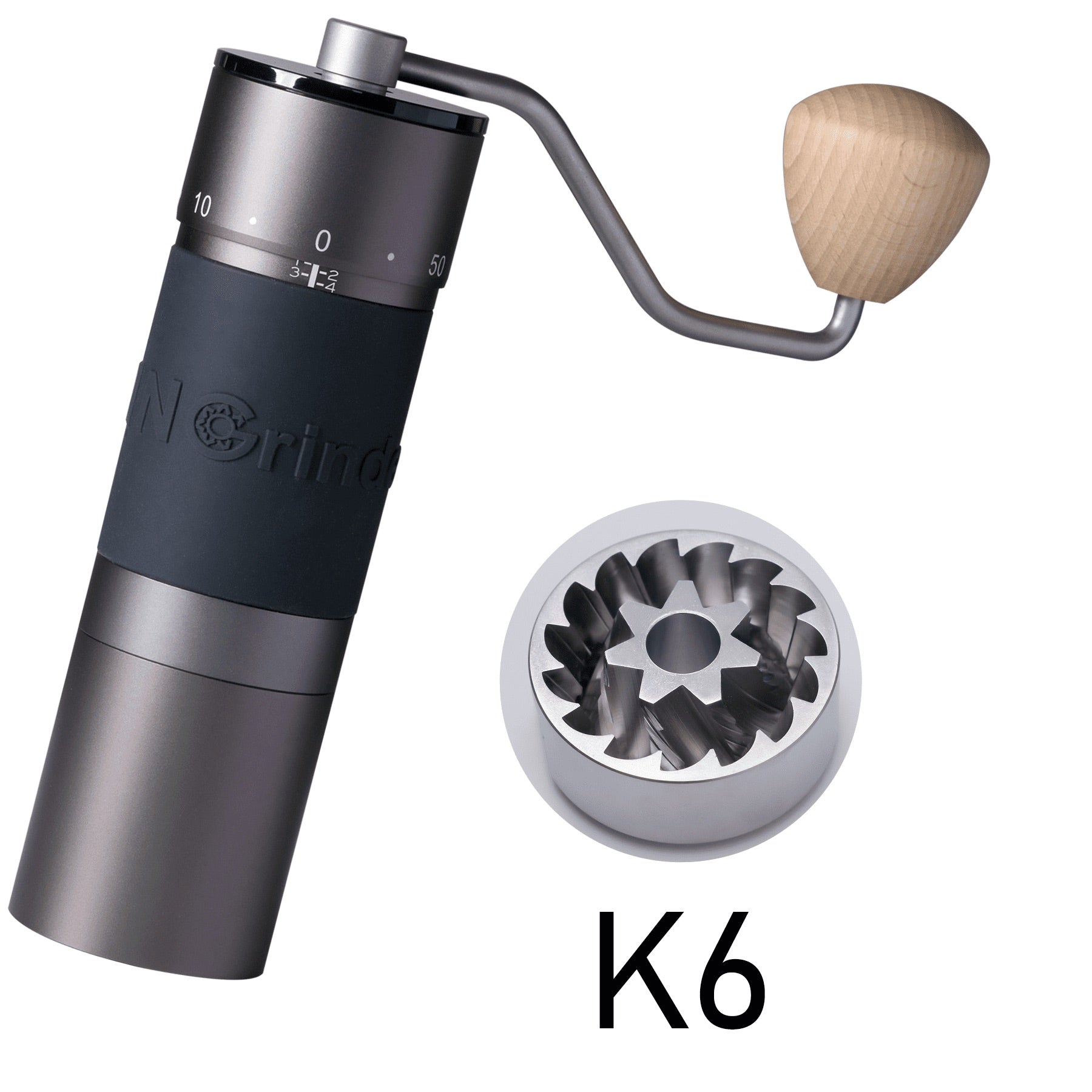 Kingrinder K6 – Silverskin